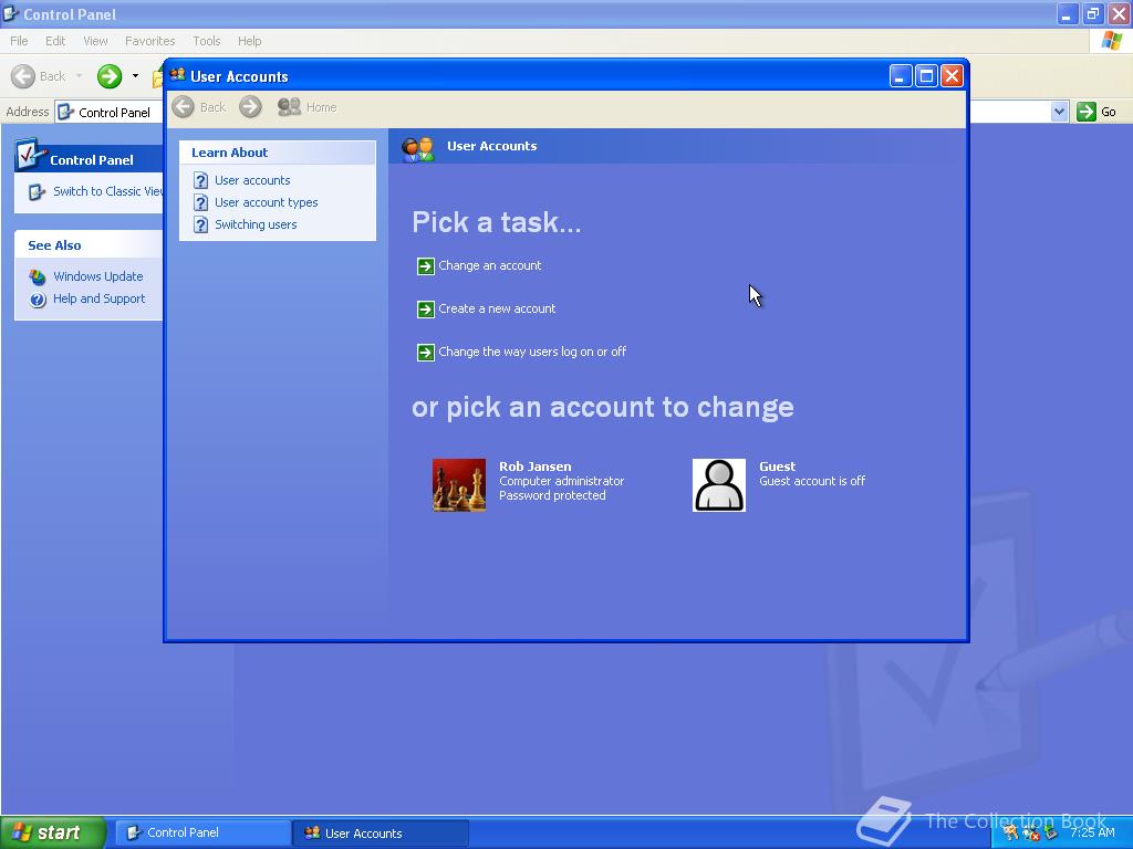 Microsoft Windows XP, 5.1.2505.0 - The Collection Book