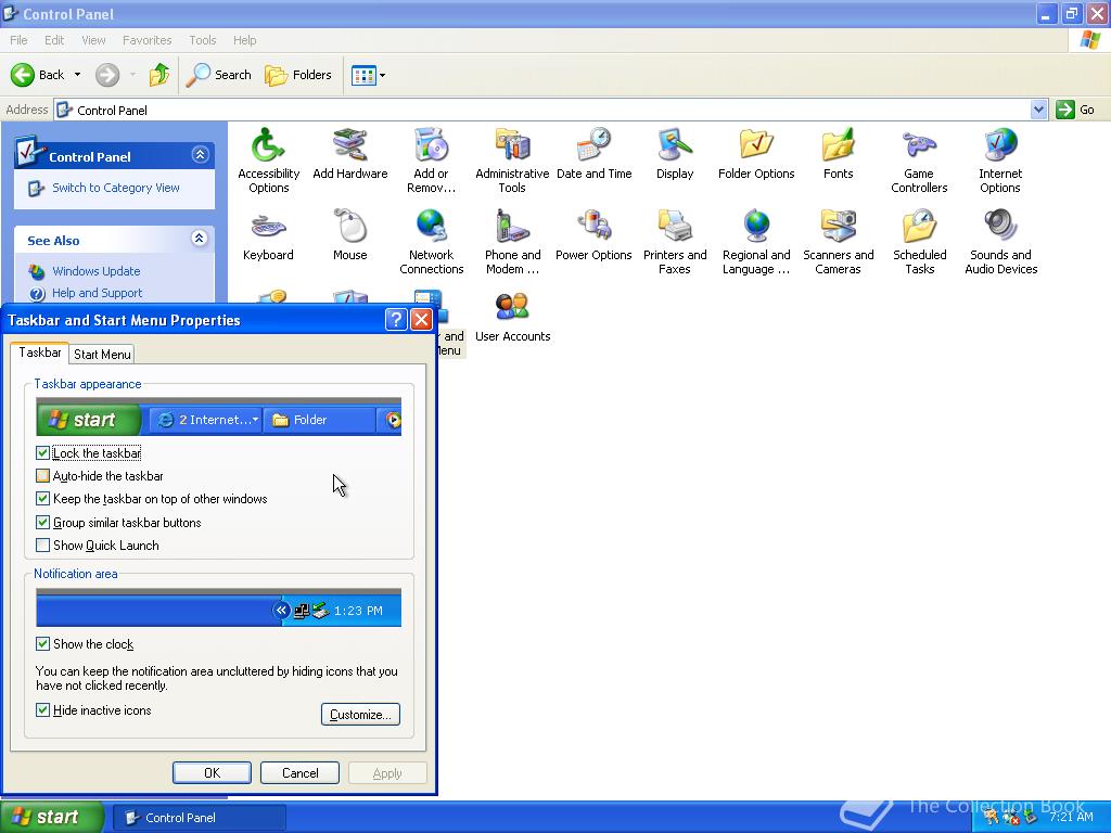 Microsoft Windows XP, 5.1.2520.0 - The Collection Book