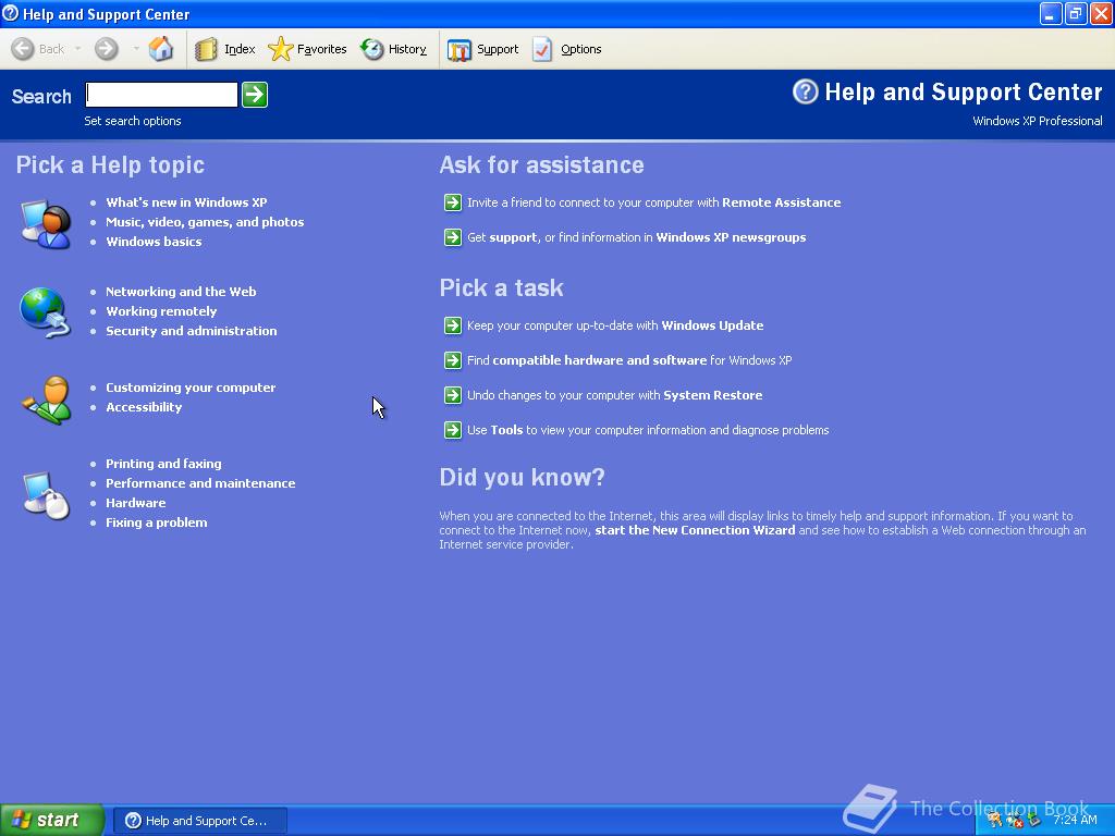 Microsoft Windows XP, 5.1.2525.0 - The Collection Book