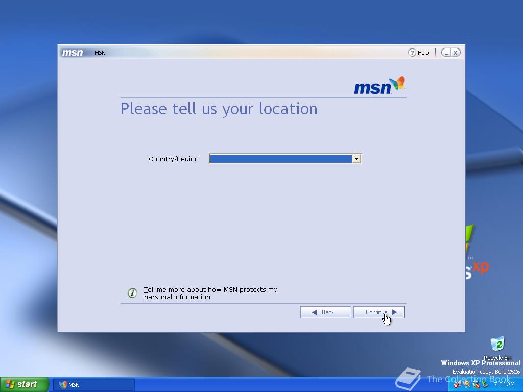 Microsoft Windows XP, 5.1.2526.0 - The Collection Book