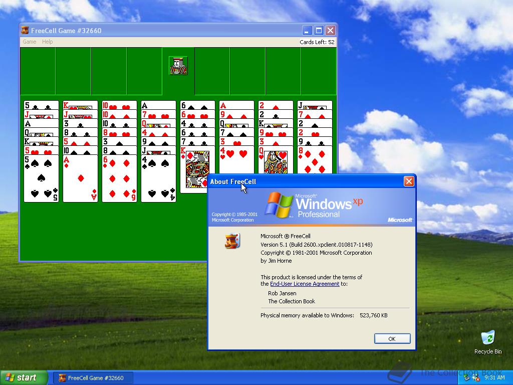 Microsoft Windows XP, 5.1.2600.0 - The Collection Book