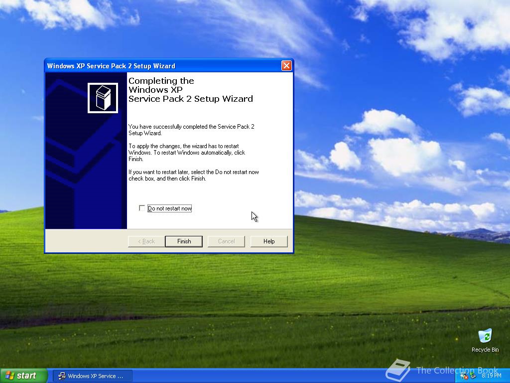 Microsoft Windows XP, 5.1.2600.1185 - The Collection Book